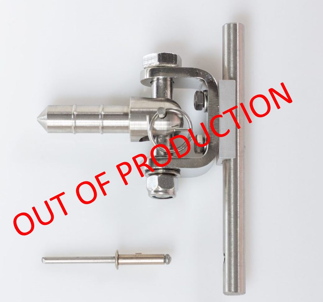 Gooseneck with mast slider – TD – Persson Marine Belgium